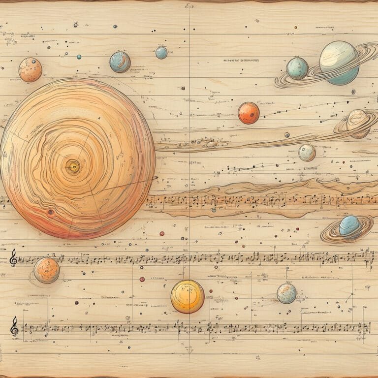 Kepler’s Planetary Speeds and Musical Intervals - chillmusichub.com